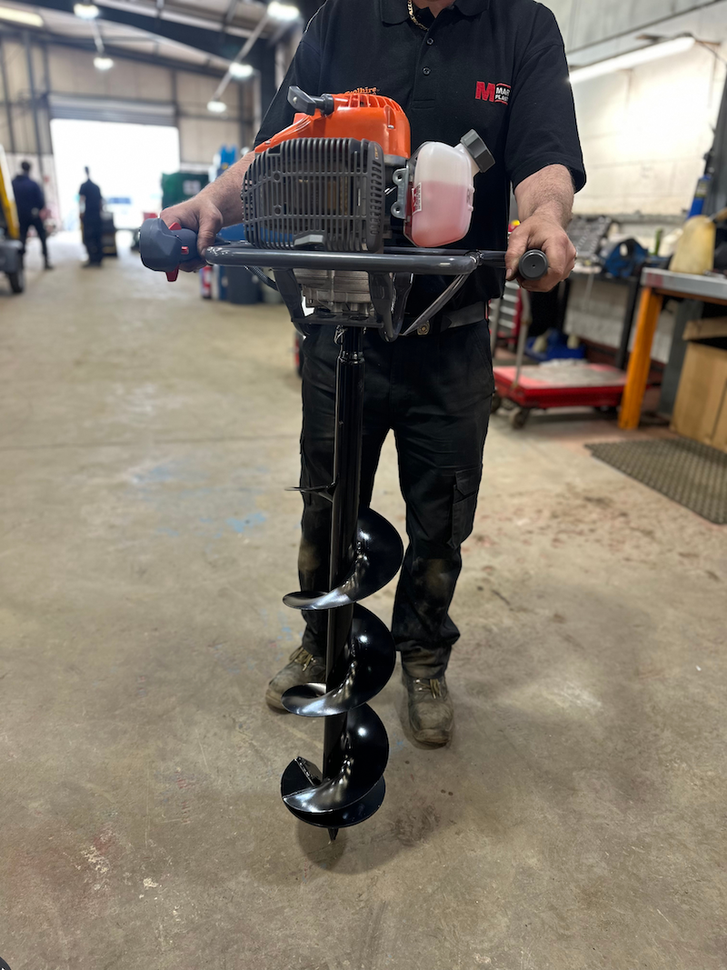 Martin Plant Hire Post Hole Borer